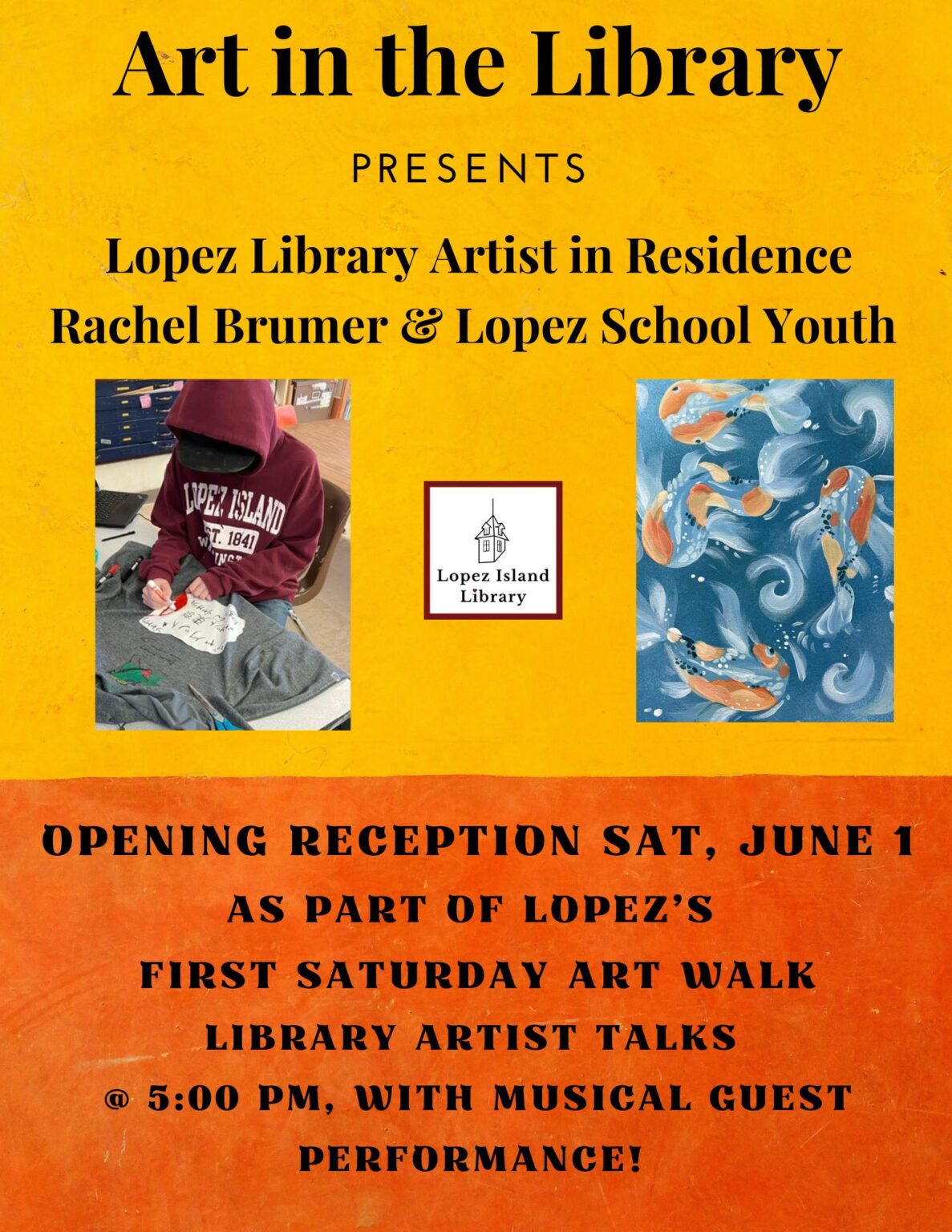 First Saturday Art Walk, June 1! – Lopez Island Library