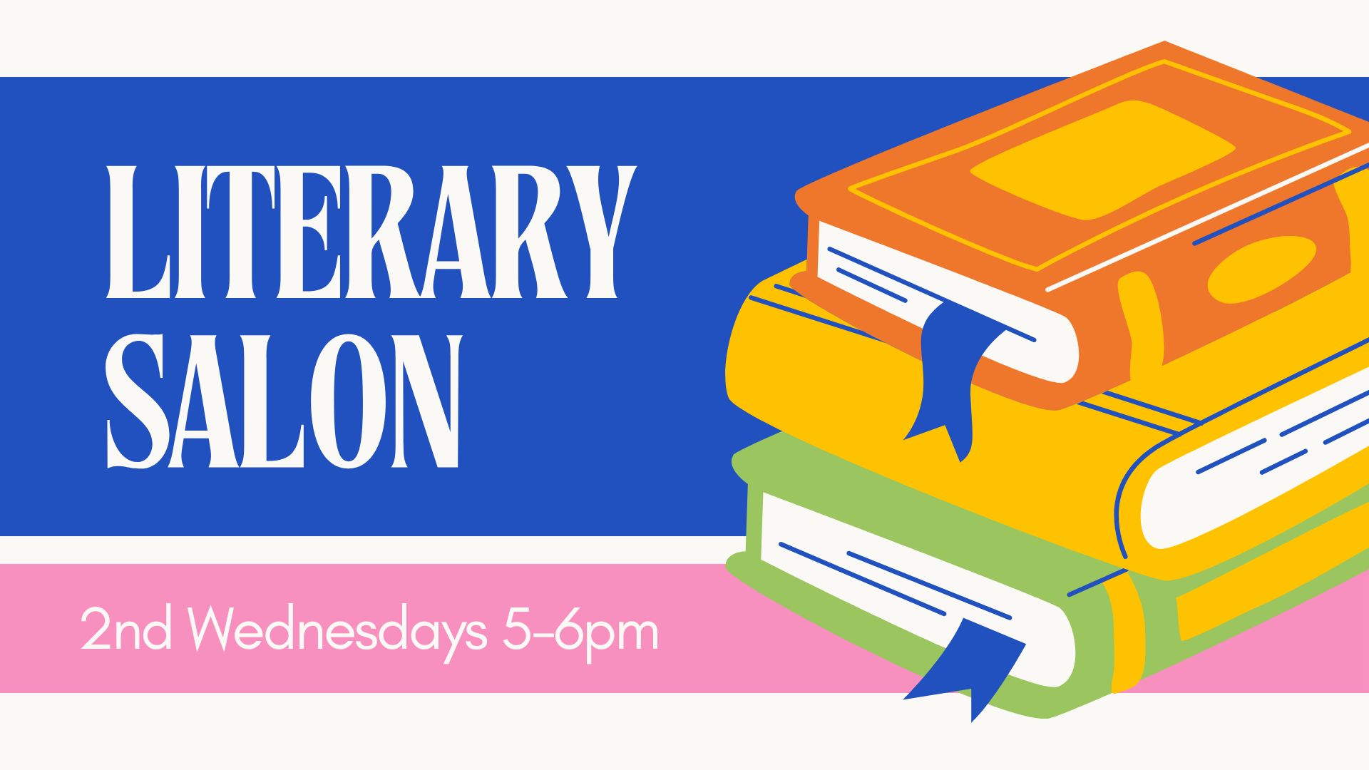 Literary Salon – Wednesday, July 9th @ 5pm – Lopez Island Library