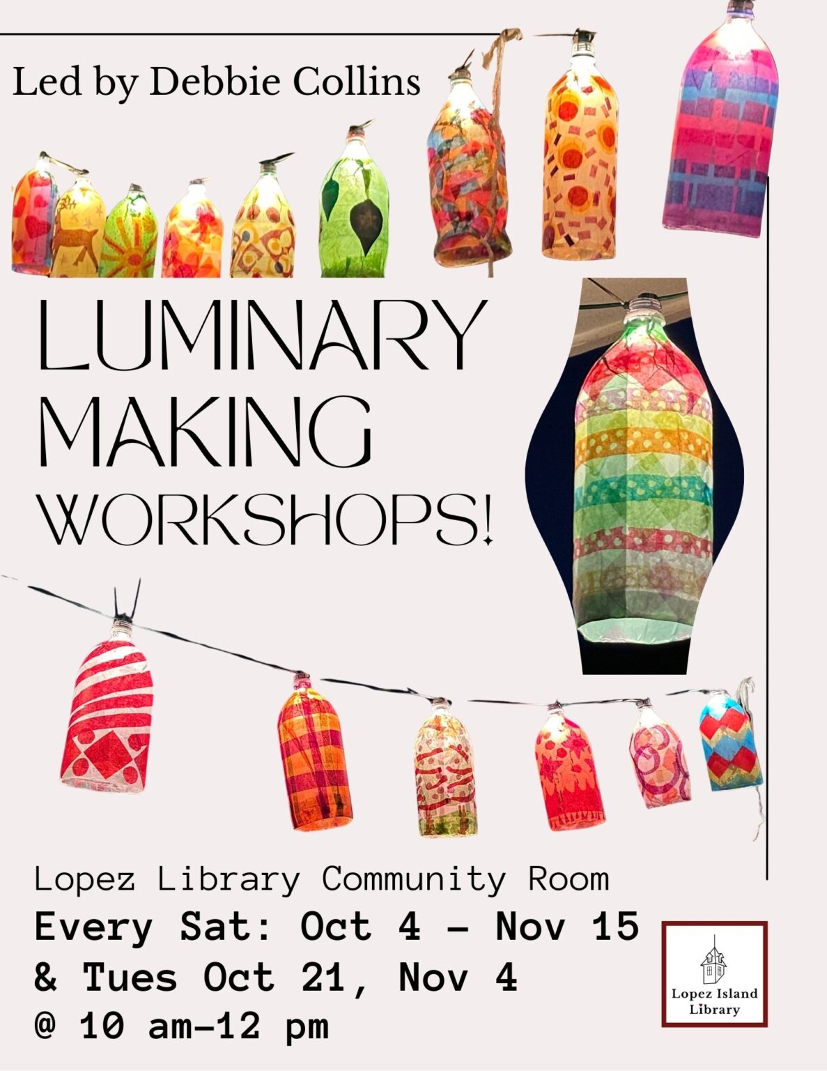 Luminary Making to Light Up the Village! – Final session is Saturday ...