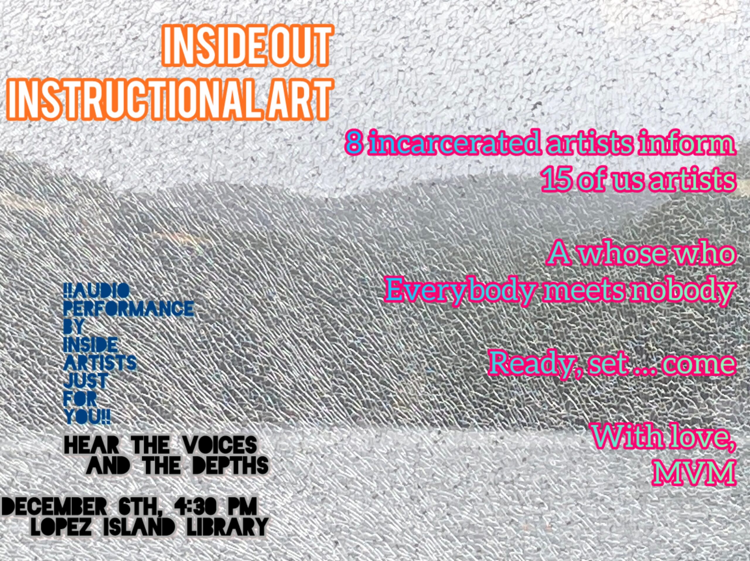 InsideOut: an INSTRUCTIONAL ART collaboration with incarcerated artists ...